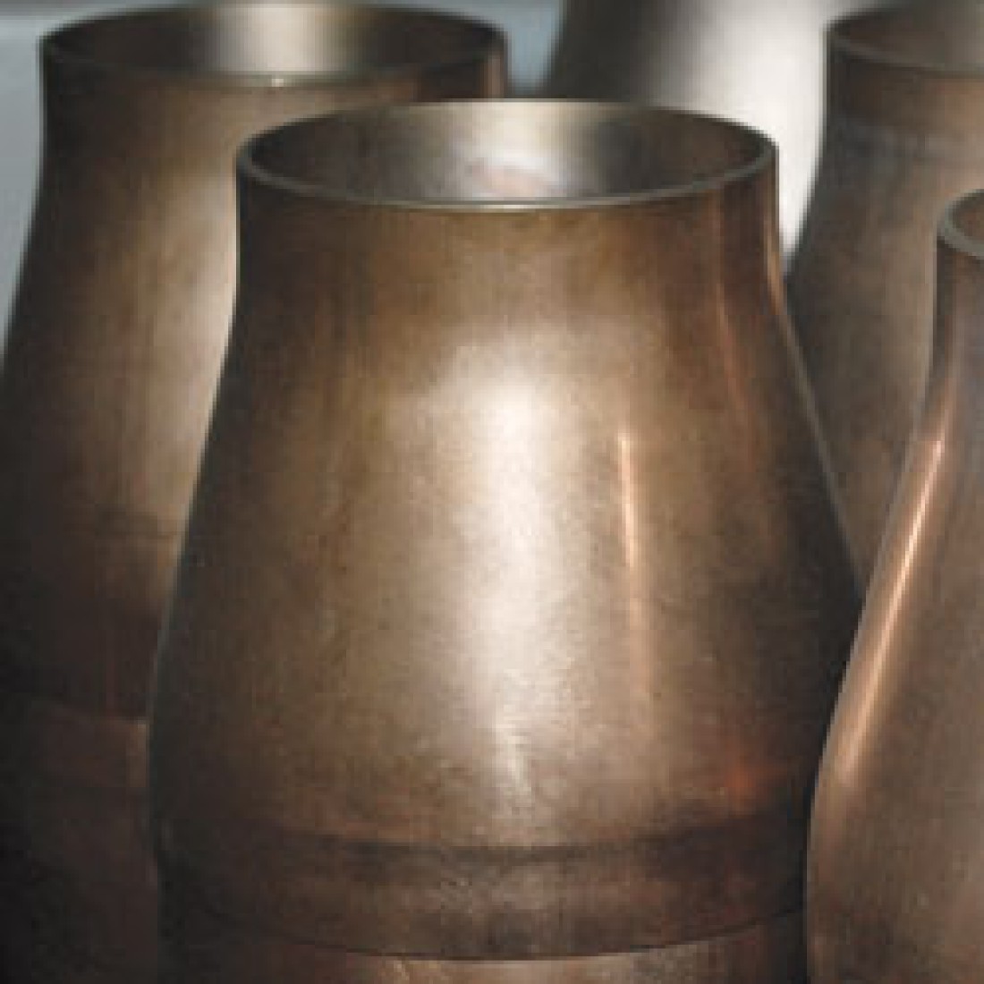 Red Con 108X2.5 To 76.1X2.0mm, Copper Nickel 9010 DIN 86089BW (Seamless)