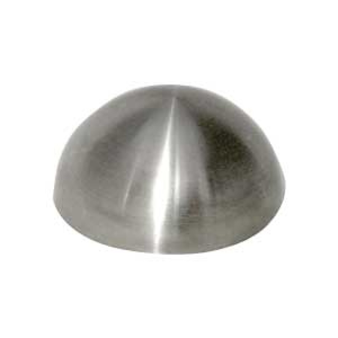 Dome End Cap 32mm, 316 Satin Finish