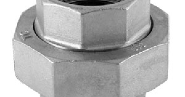 BSP Union 50Nb, Grade 316, 150LB, 3-Pce Fem/Fem