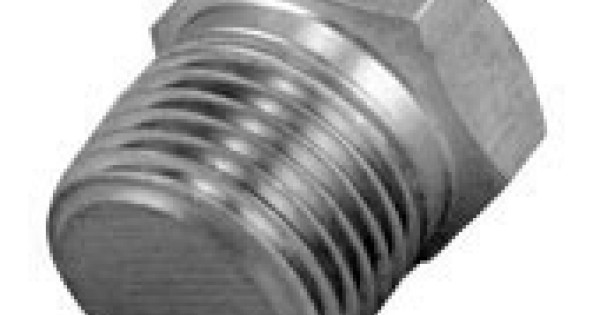 NPT Plug/Hex 25Nb, Grade 304, 3/6000LB