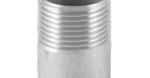 BSP Nipple/Rnd Toe 15Nb, Grade 316, 150LB