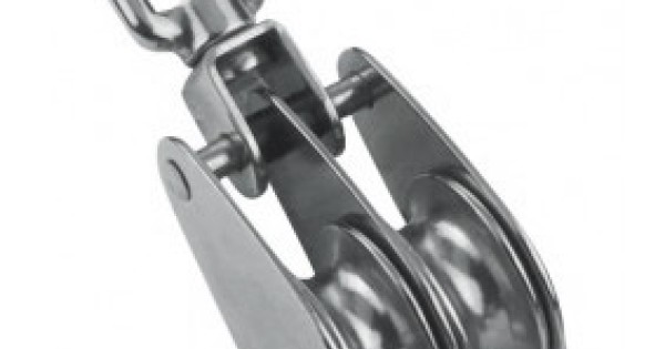 Mame Swivel Block D/C Sheave, Grade 316 10MM Cradle (41273)