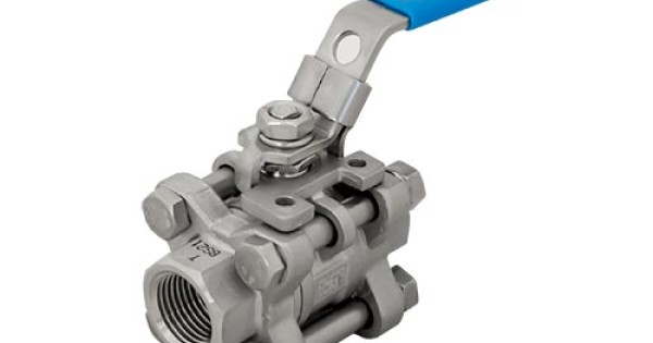 3Pce Ball Valve 50Nb (2") Lockable