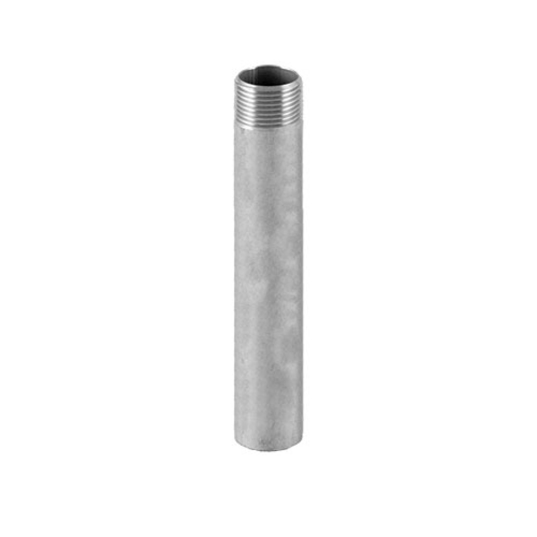 NPT Nipple/Rnd Toe 15Nb SCH80S 100mm Long, Grade 304