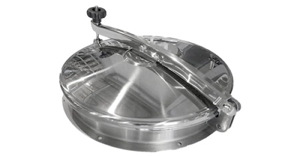 Manway Round Techno Handle, Open Out One Arm 400mm Flanged, Grade 304 ...
